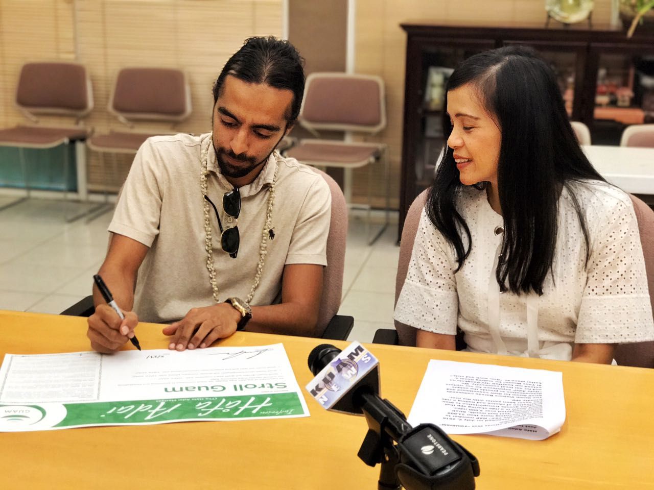 Stroll Guam takes Hafa Adai Pledge, demos ridesharing platform - KUAM ...