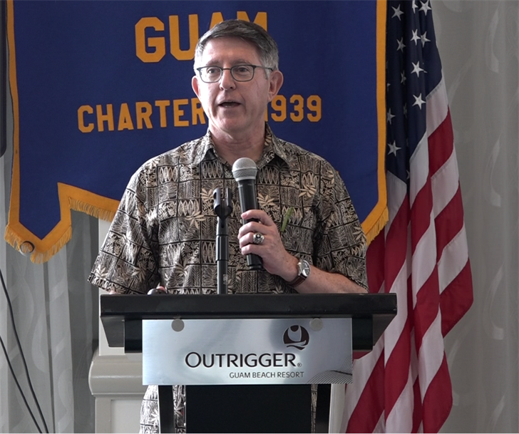 UOG president lays out vision at Rotary meeting - KUAM.com-KUAM News ... UOG president lays out vision at Rotary meeting - KUAM.com-KUAM News ...
