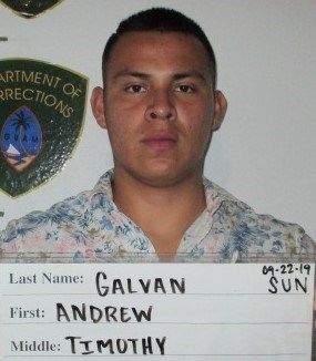 Andrew Galvan allegedly spat in police officer's face while resisting ...