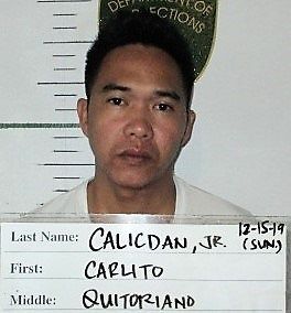 Carlito Calicdan accused of pushing woman, taking her car - KUAM.com ...