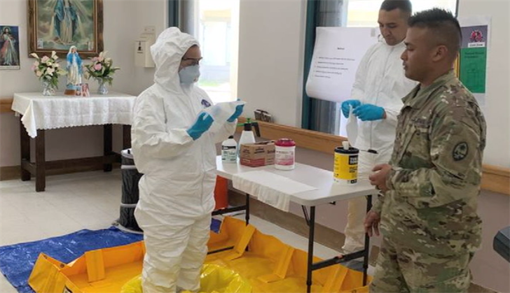 Guard begins decontamination training for isolation facility - KUAM.com ...