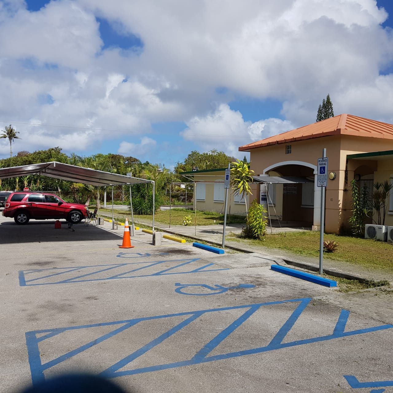 Guam firefighters clean senior center in Macheche, Dededo - KUAM.com ...