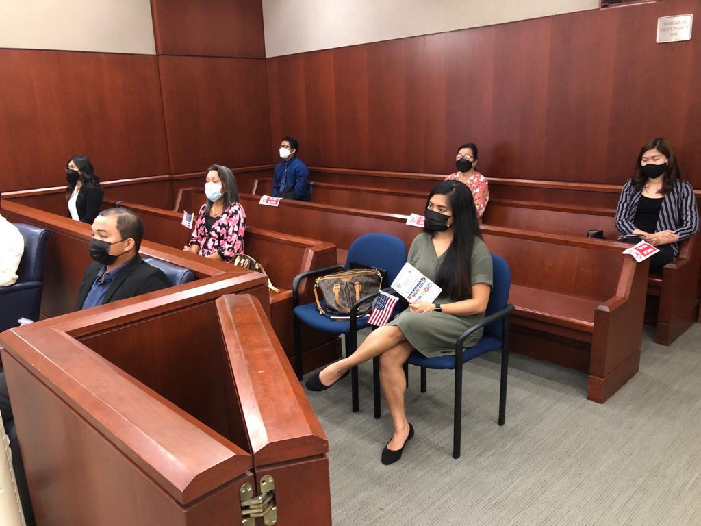 Military heads help welcome island's newest American citizens - KUAM ...