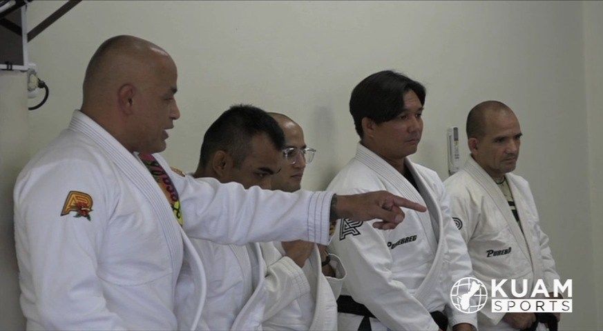 Purebred BJJ students surprise, honor Stephen Roberto - KUAM.com-KUAM ...