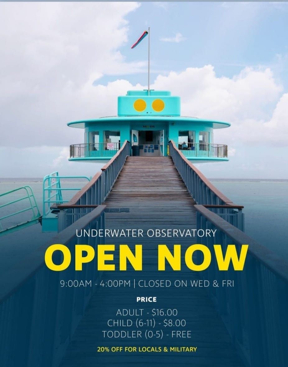 Fish Eye Underwater Observatory reopens after almost two years - KUAM ...
