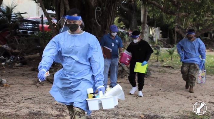 Operation Homebound visits over 300 Guamanians at over 90 sites - KUAM ...