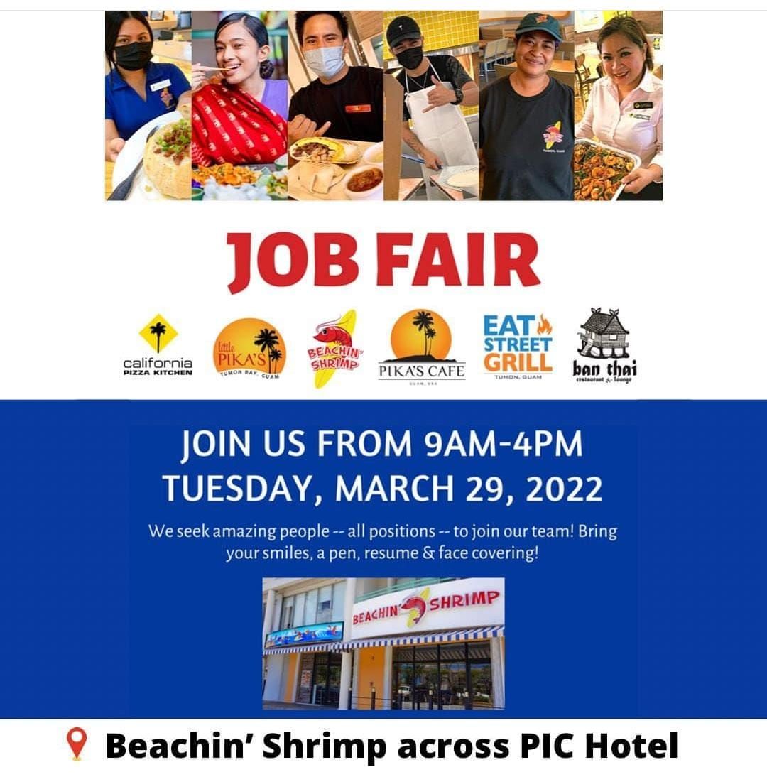 Dining Concepts holding restaurant job fair Tuesday - KUAM.com- KUAM ...