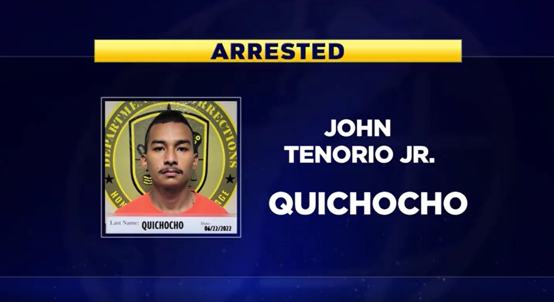 Harassment, drugs lead to arrest of John Quichocho, Jr. - KUAM.com-KUAM ...