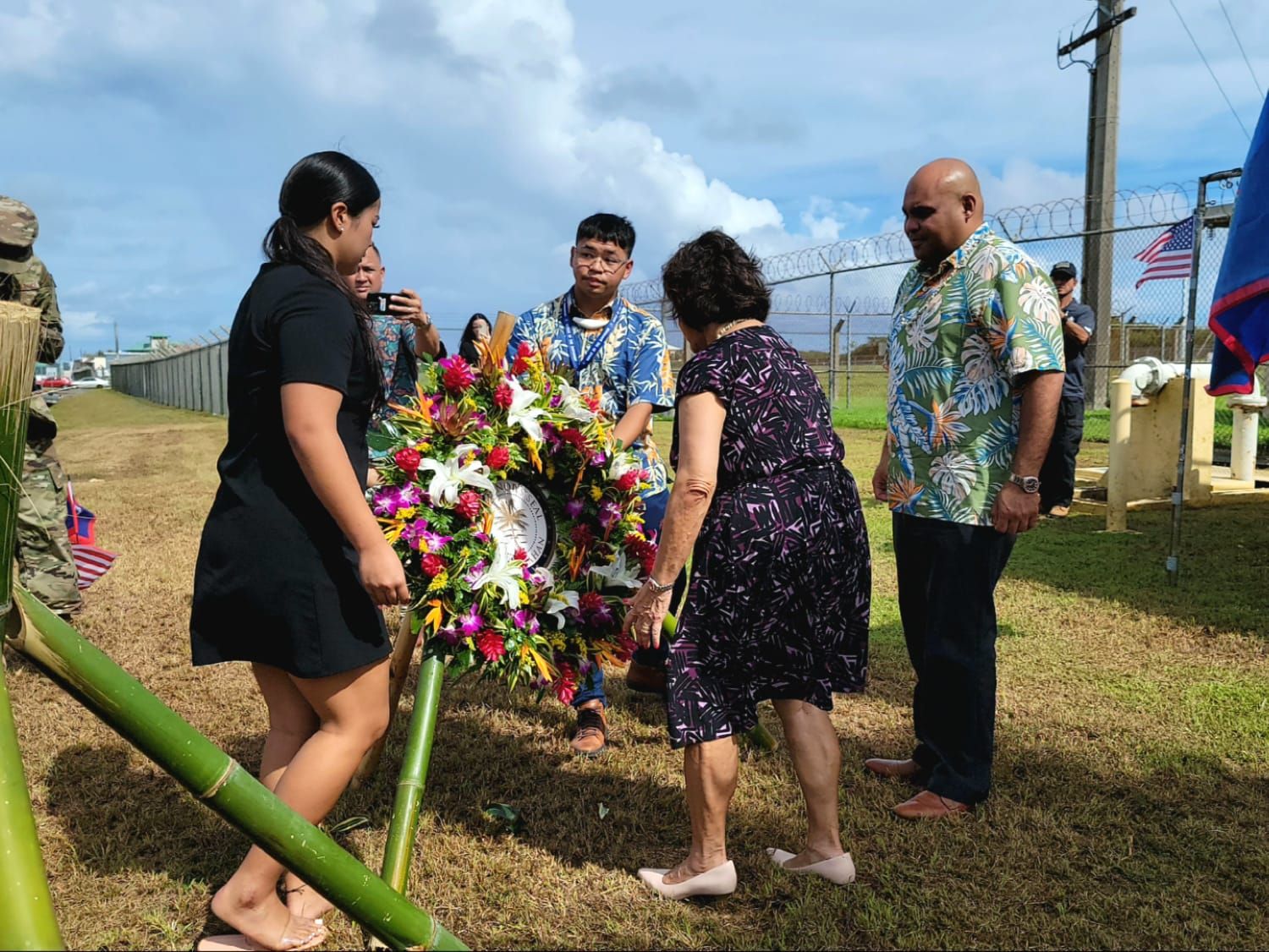 Memorial honors service members who helped liberate Guam - KUAM.com ...