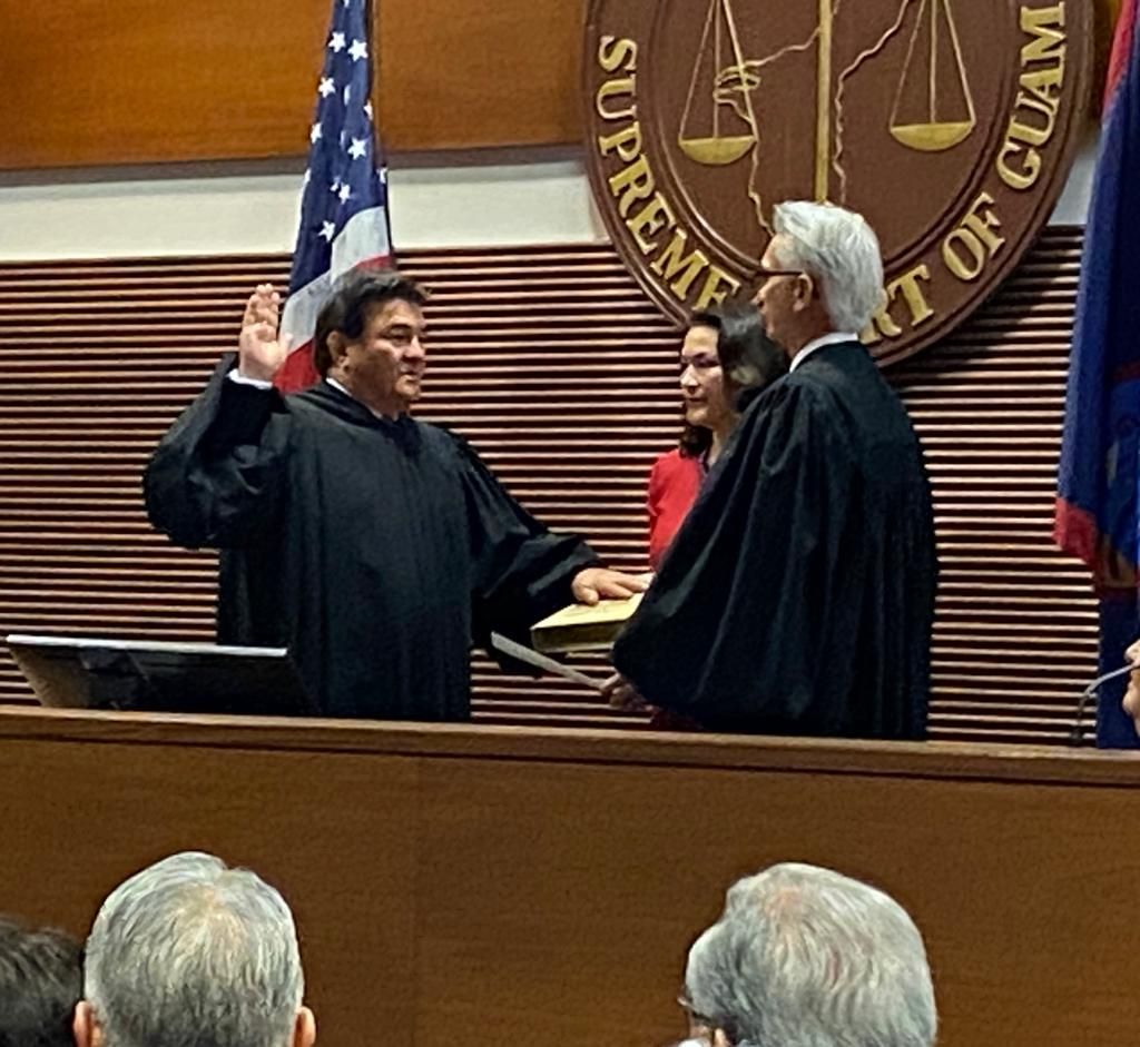 Robert Torres sworn in as Supreme Court chief justice - KUAM.com- KUAM ...