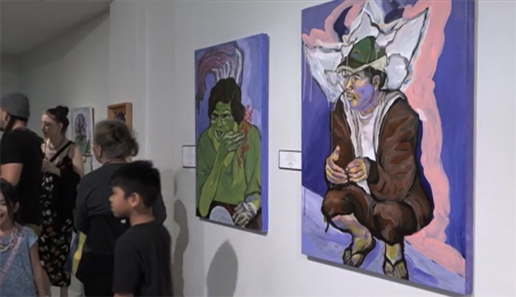 Artist Gera Datuin explores connection to the land with 'Half-F - KUAM ...