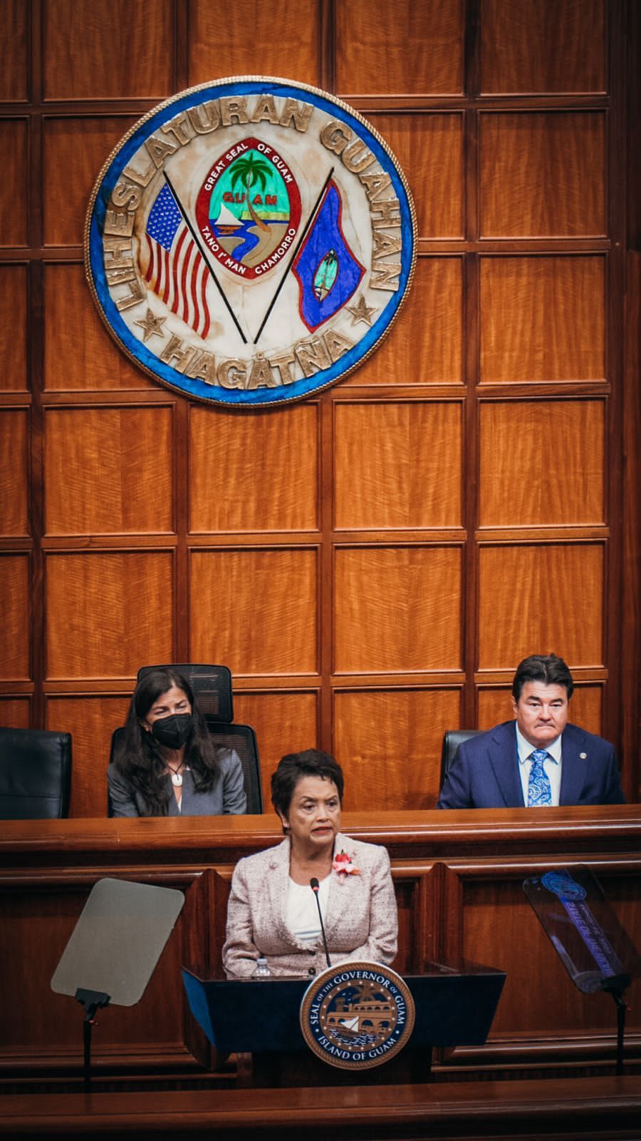 Governor caps annual address with word she'll sign Eagles Field lease ...