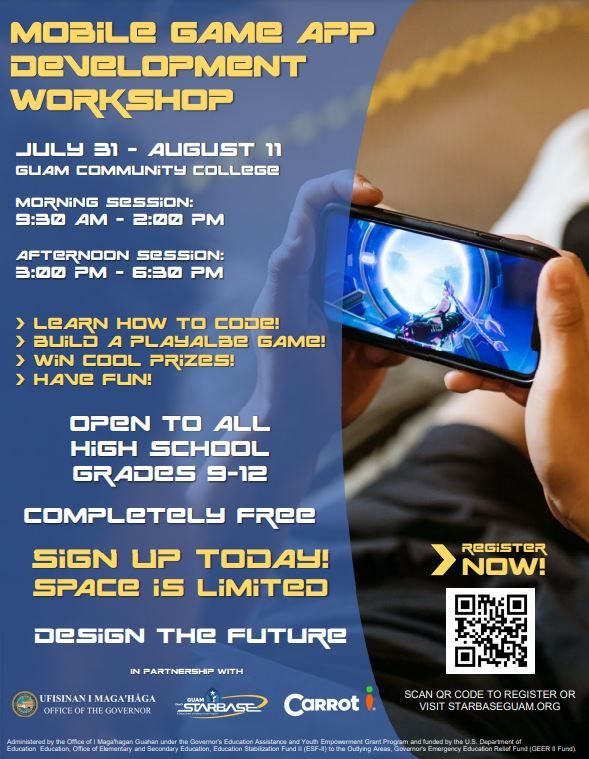 Mobile game app development workshop - KUAM.com- KUAM News: On Air ...