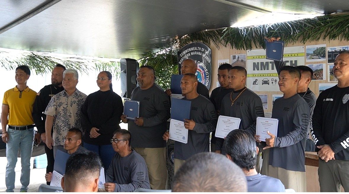 CNMI inmates graduate from trades program - KUAM.com- KUAM News: On Air ...