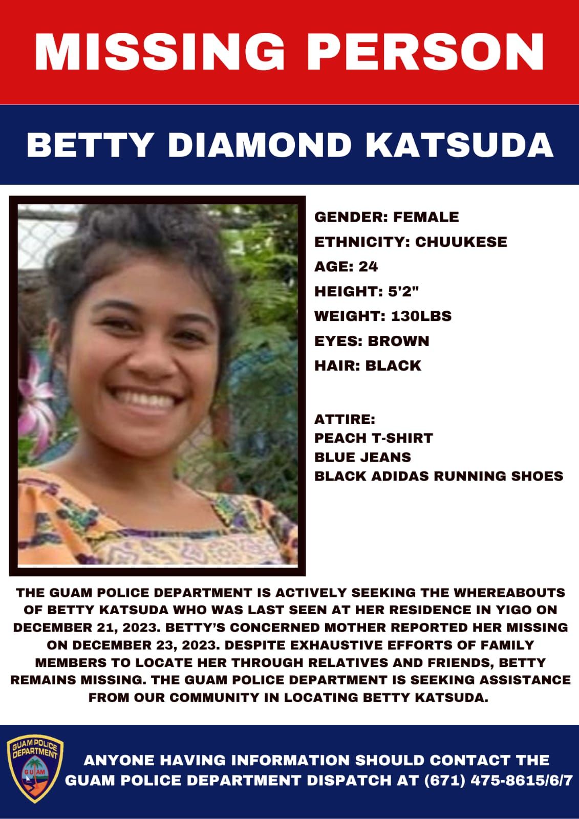 Mysterious Facebook post appears from missing woman - KUAM.com- KUAM News: On Air. Online. On ...