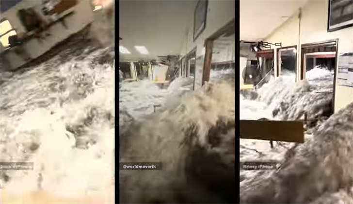 Operation Roi Recovery underway, large waves crash into Marshall - KUAM ...