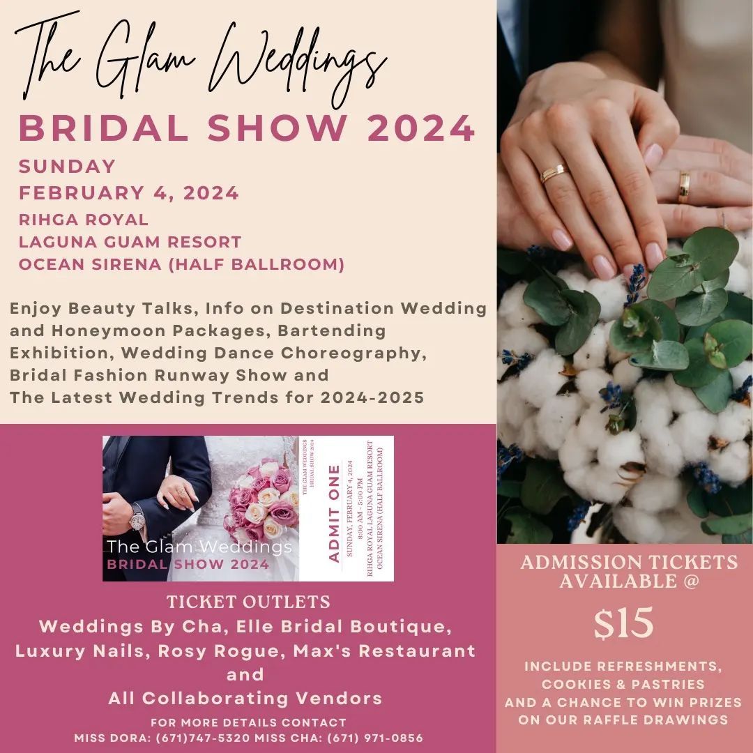 The Glam Weddings Bridal Show 2024 - KUAM.com- KUAM News: On Air ...