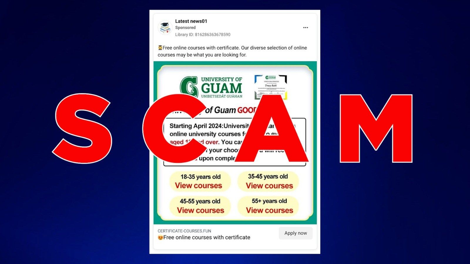 University of Guam Scam Alert: Beware of social media scams offering ...