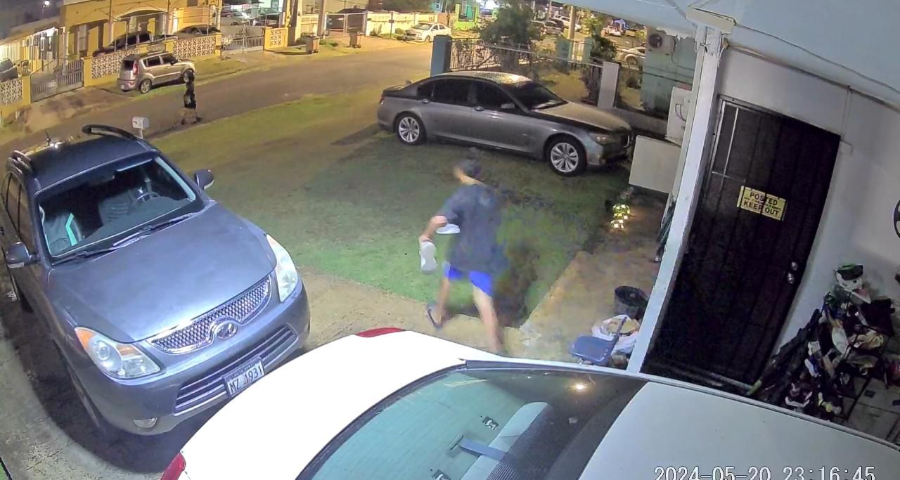 Shoe theft caught on camera - KUAM.com- KUAM News: On Air. Online. On ...