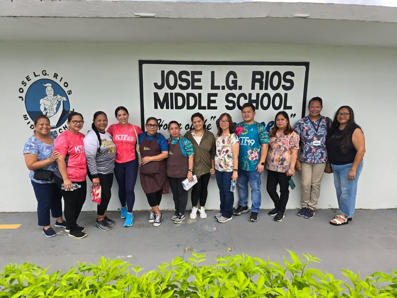 Community sets course for back to school at the home of the Voya - KUAM ...