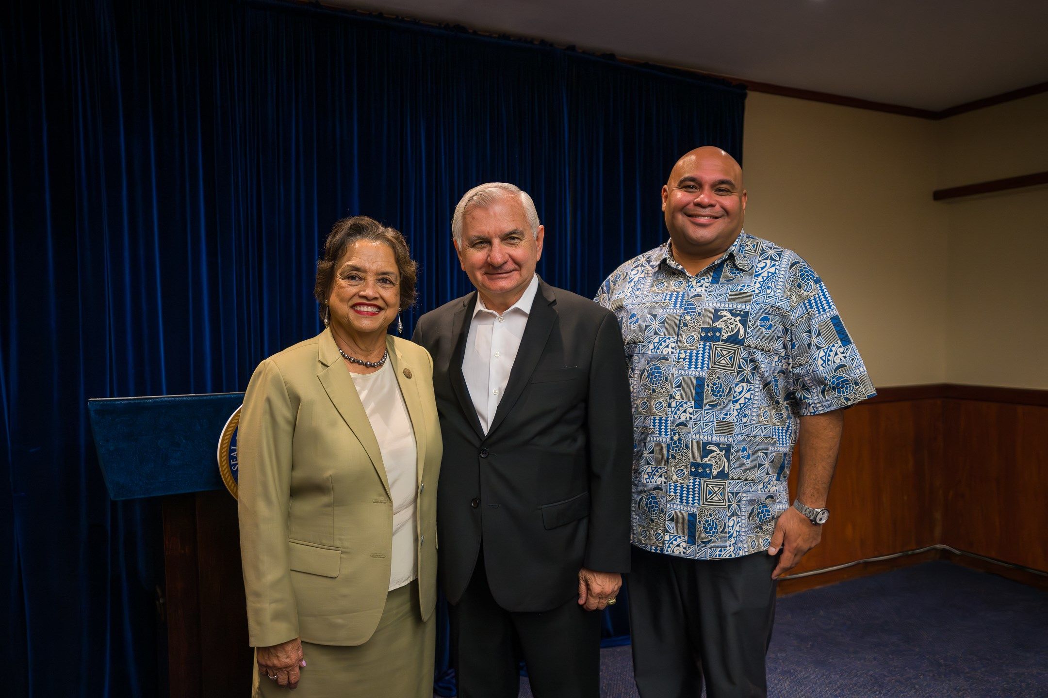 Rhode Island senator visits Guam to discuss ongoing military buildup ...