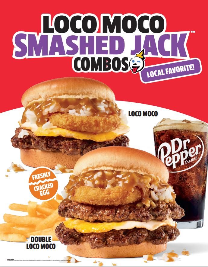 Jack in the Box brings new exclusive “Loco Moco Smashed Jack” - KUAM.com- KUAM News: On Air ...
