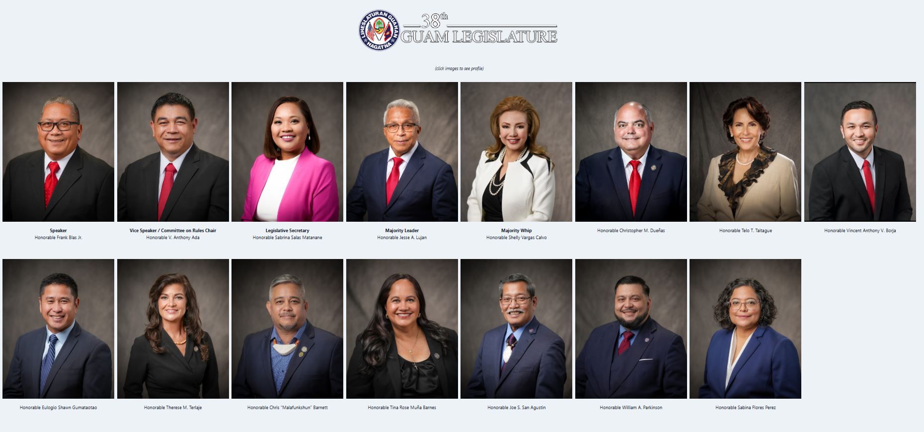 38th Legislature launches new website, introduces new bills - KUAM.com ...