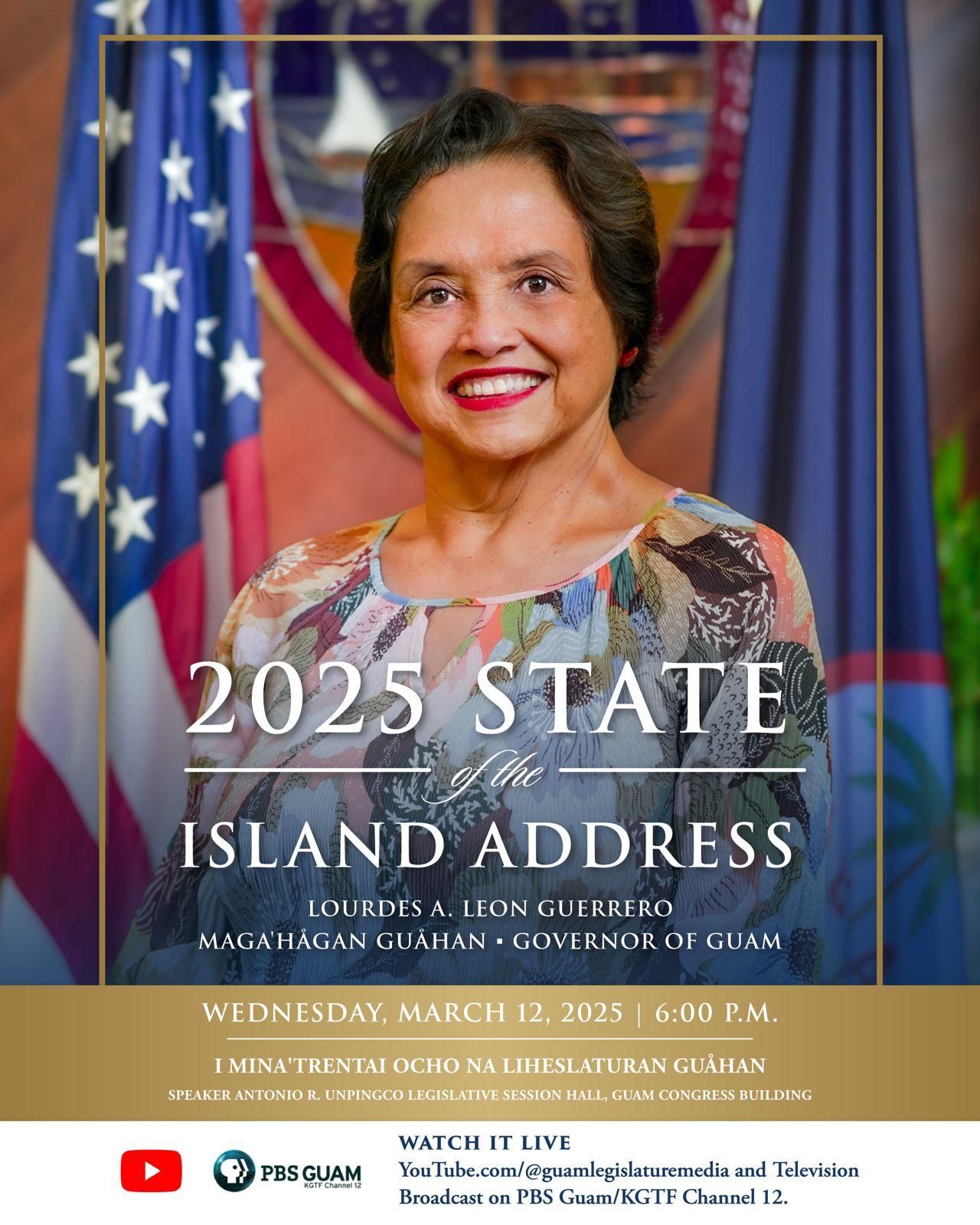 2025 State of the Island Address - KUAM.com- KUAM News: On Air. Online. On Demand.