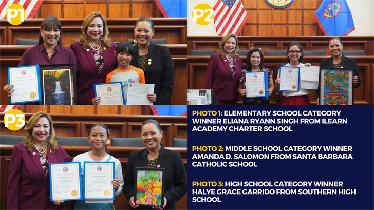 Senator Calvo honors “Healing Through Colors” winners at award ceremony ...