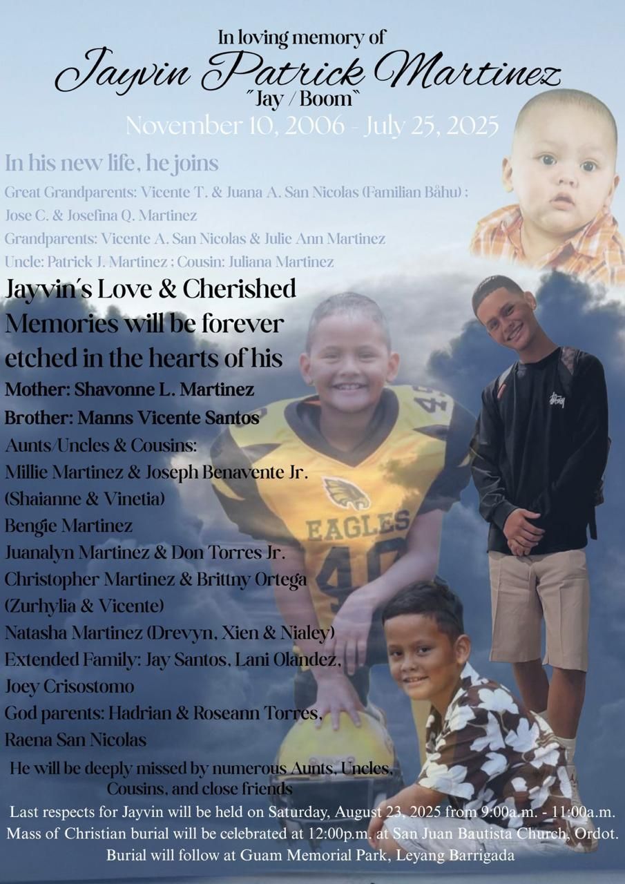 Jayvin Patrick Martinez - KUAM.com- KUAM News: On Air. Online. On Demand.