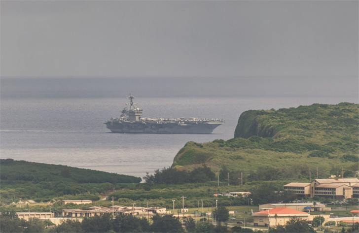 USS George Washington Strike Group arrives in Guam and Saipan - KUAM ...