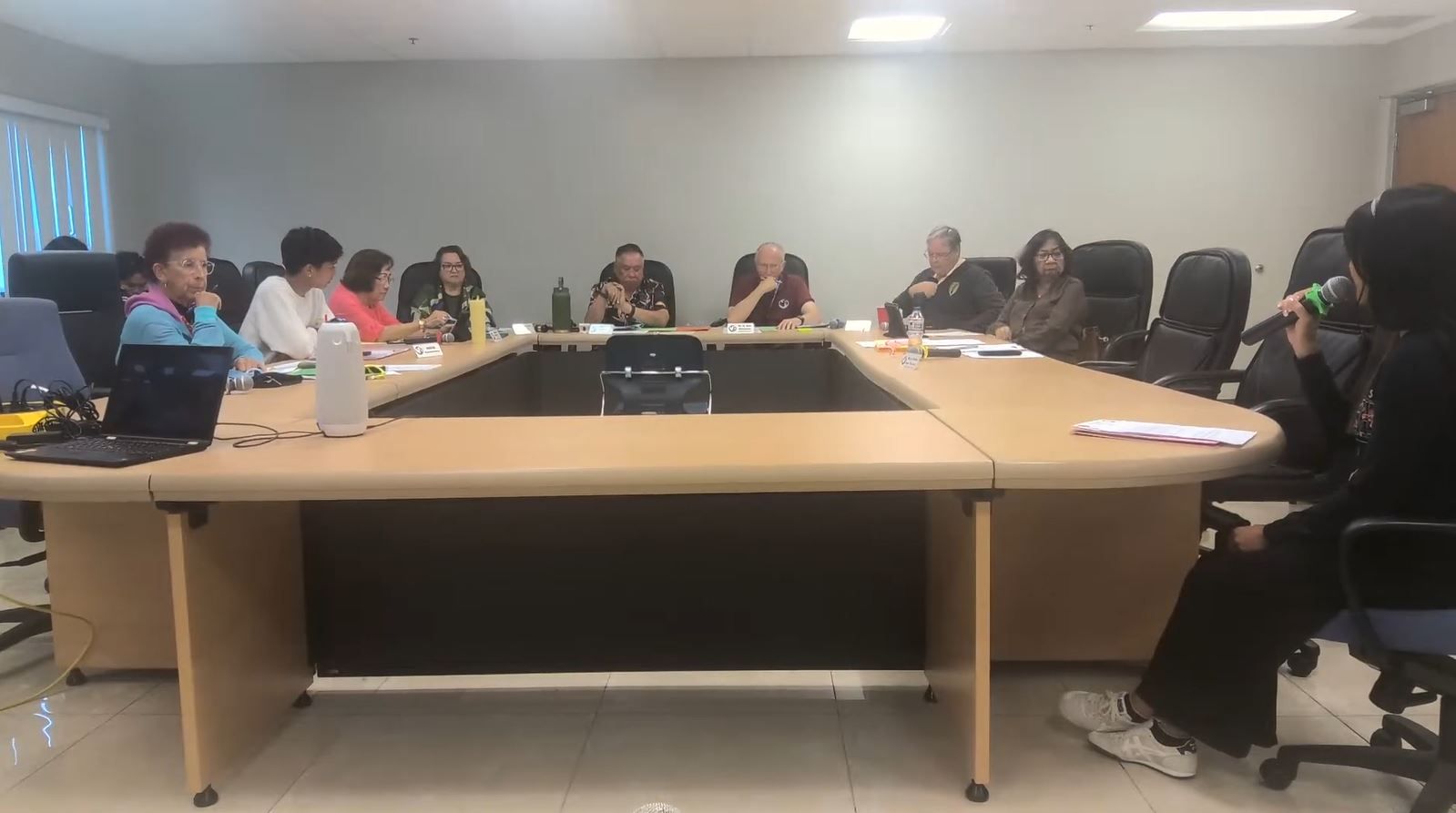 Tiyan community makes voices heard at Guam Education Board meeting ...