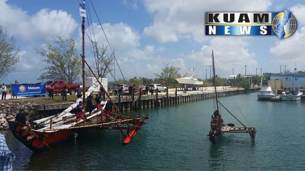 Sakman sails into history - KUAM.com-KUAM News: On Air. Online. On Demand.